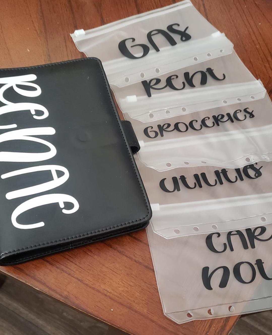 Custom A6 Budget Binder, Personalized A6 Budgeting Binder, A6 Cash ...