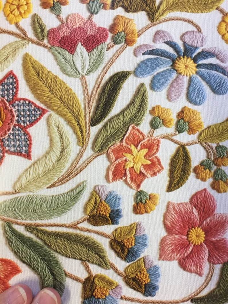 Crewel embroidery book Beginners guide to crewel | Etsy