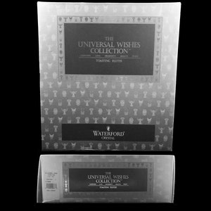 NIB Vintage Signed Waterford Cut Crystal 9 1/4 Inch Universal Wishes ...