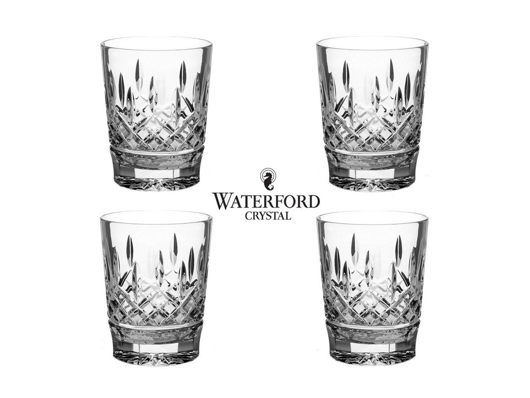 Impressive Signed gothic Signature Waterford Lismore Cut Crystal 12 ...