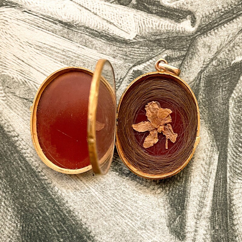 Hair Locket - Etsy