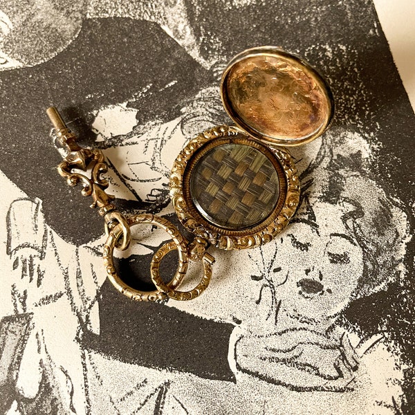 Hair Locket - Etsy