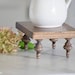 Small Riser-free Shipping Stained or White Wood Riser Riser - Etsy