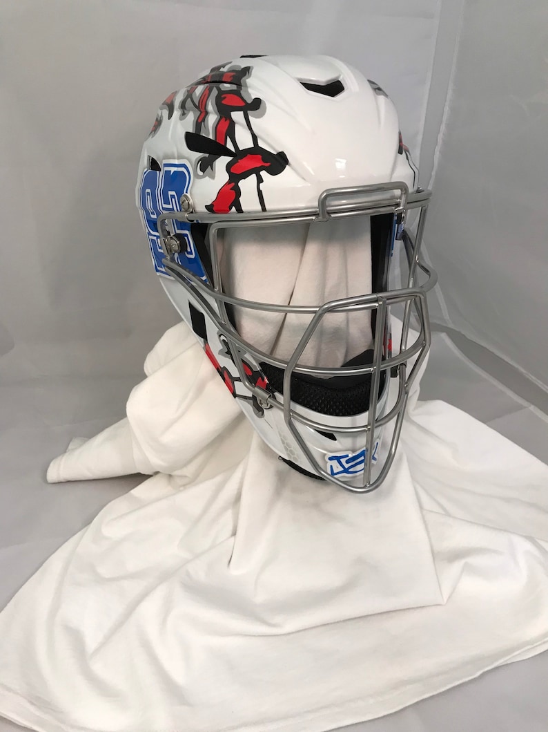 Custom Painted Catchers Helmets | Etsy