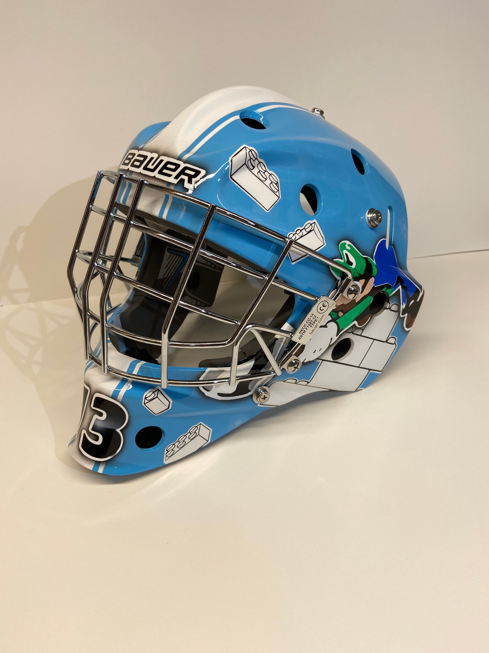 Custom Painted Goalie Masks | Etsy