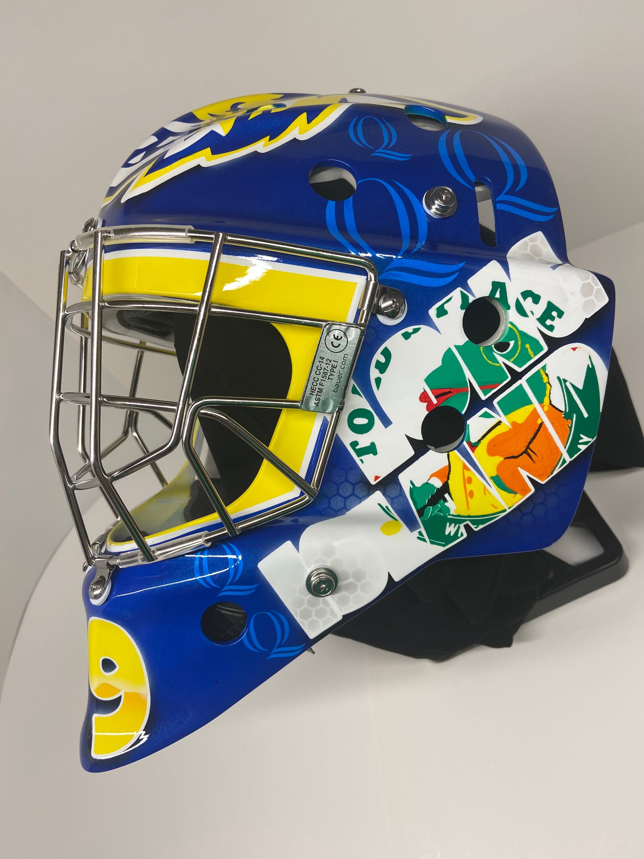 Custom Painted Goalie Masks - Etsy