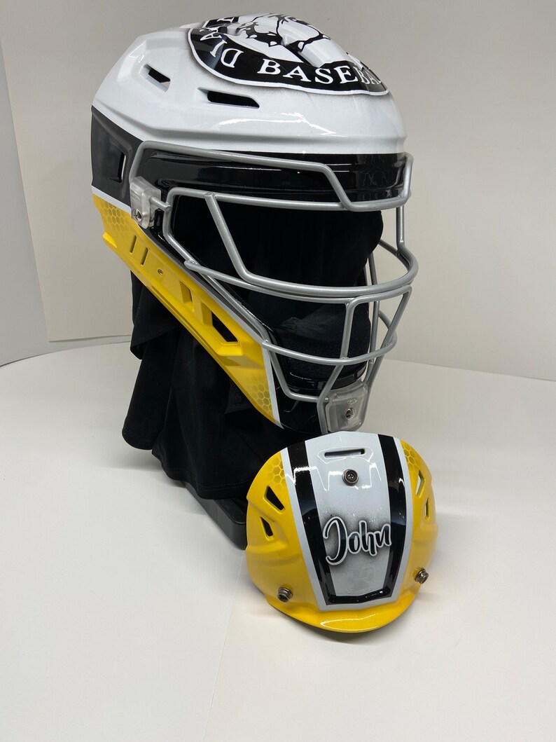 Custom Painted Catchers Helmets - Etsy