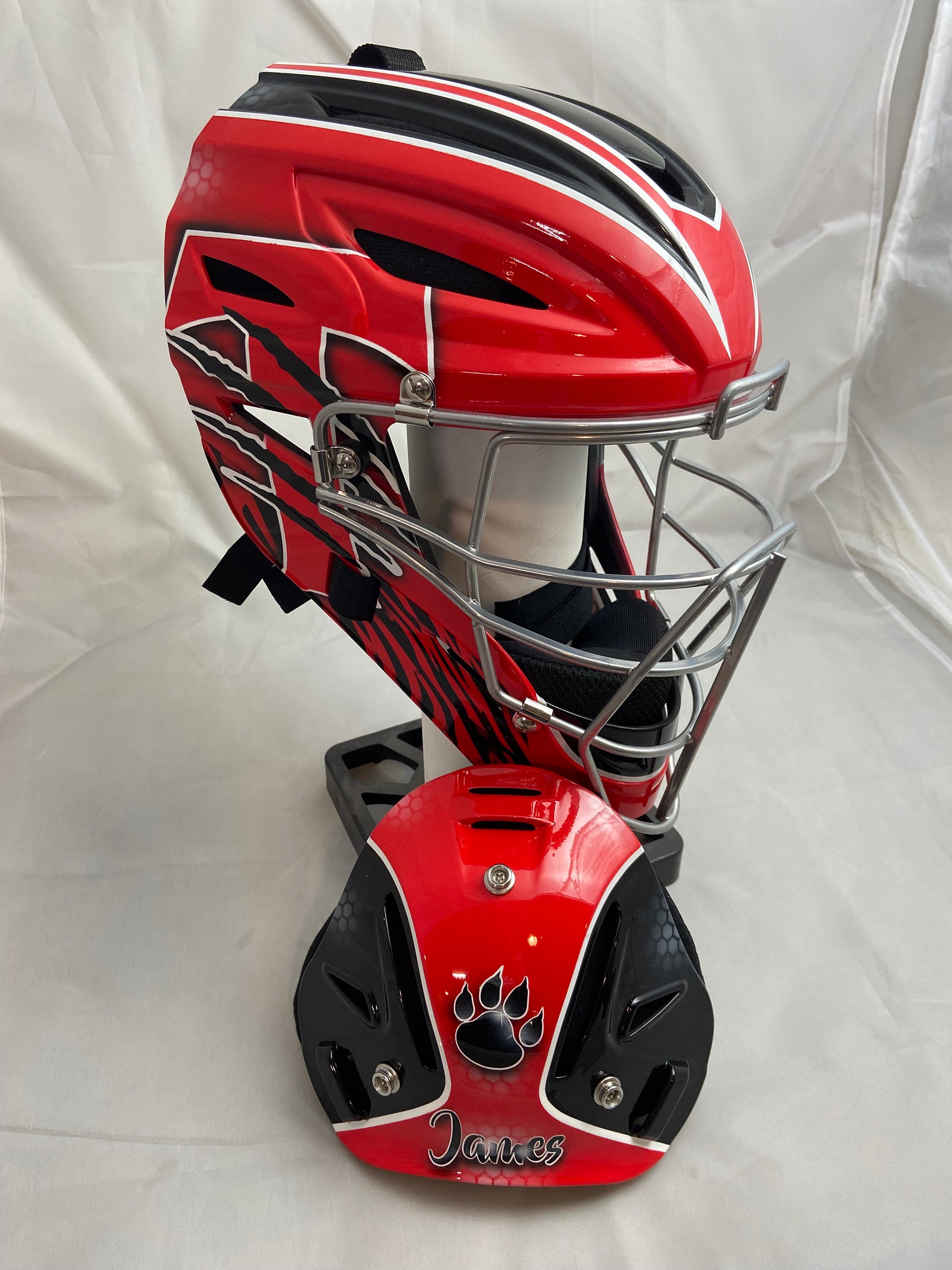 Custom Painted Catchers Helmets - Etsy