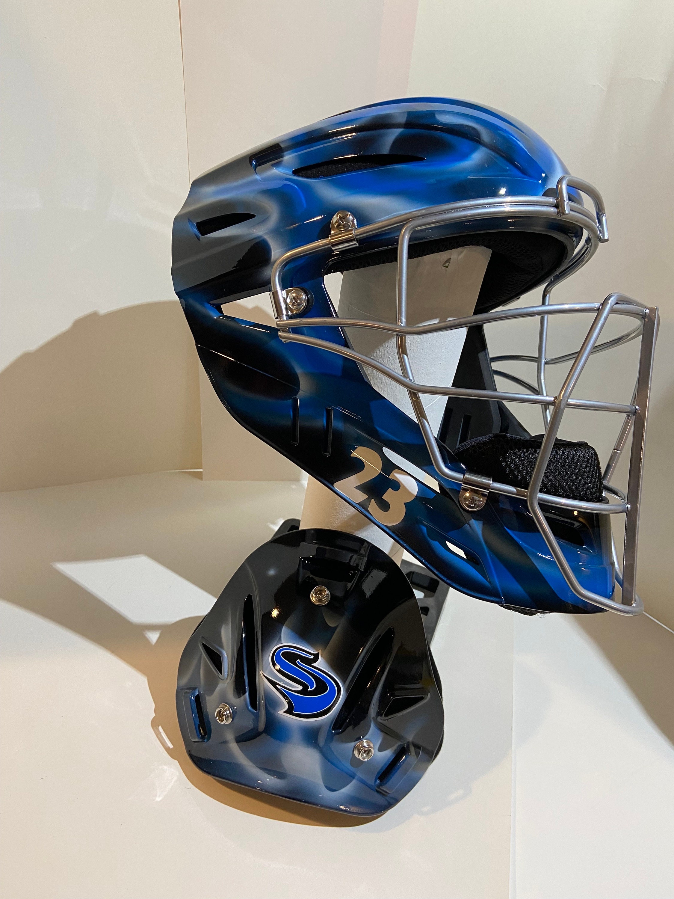 Custom Painted Catchers Helmets - Etsy