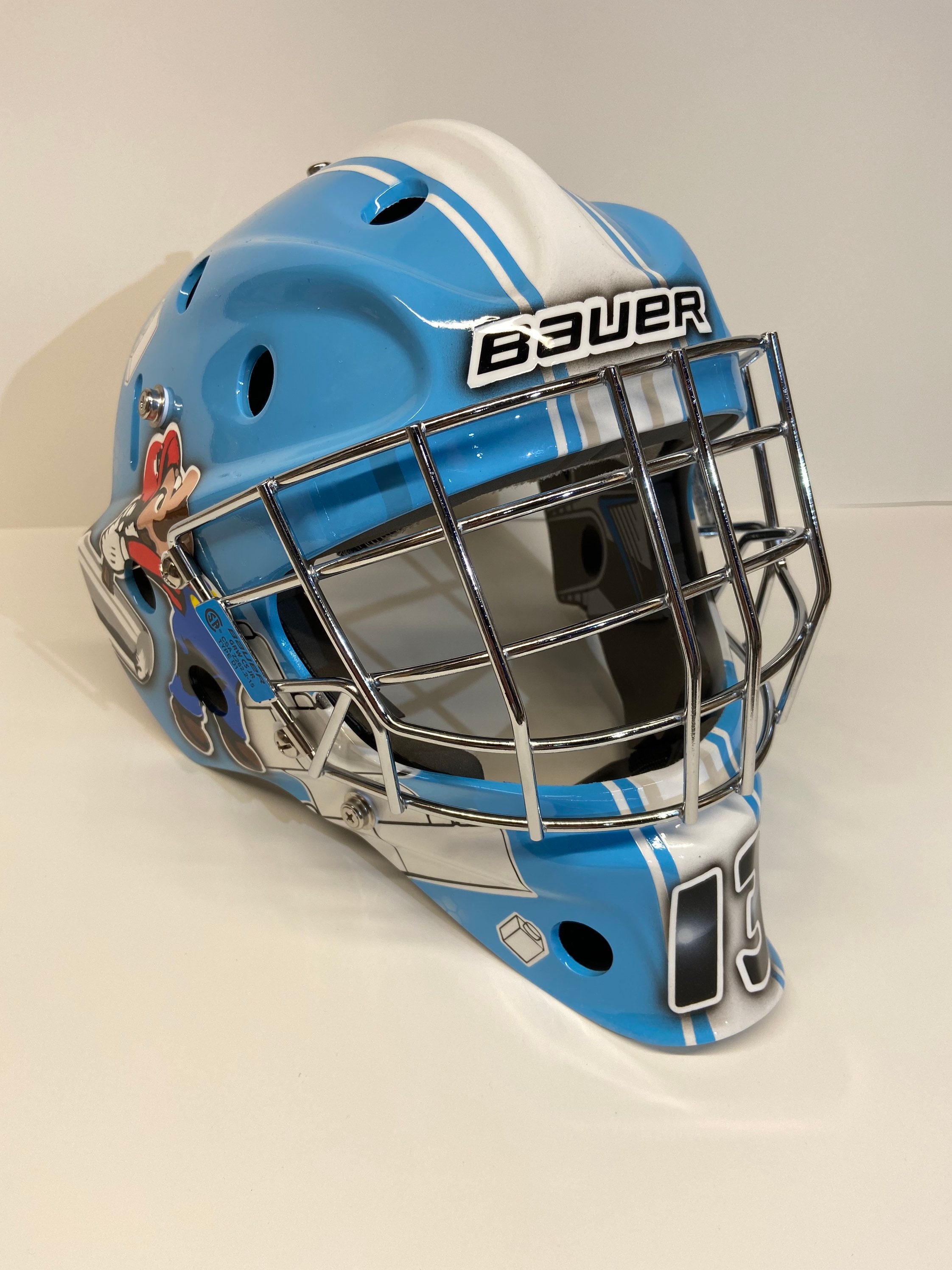 Custom Painted Goalie Masks | Etsy