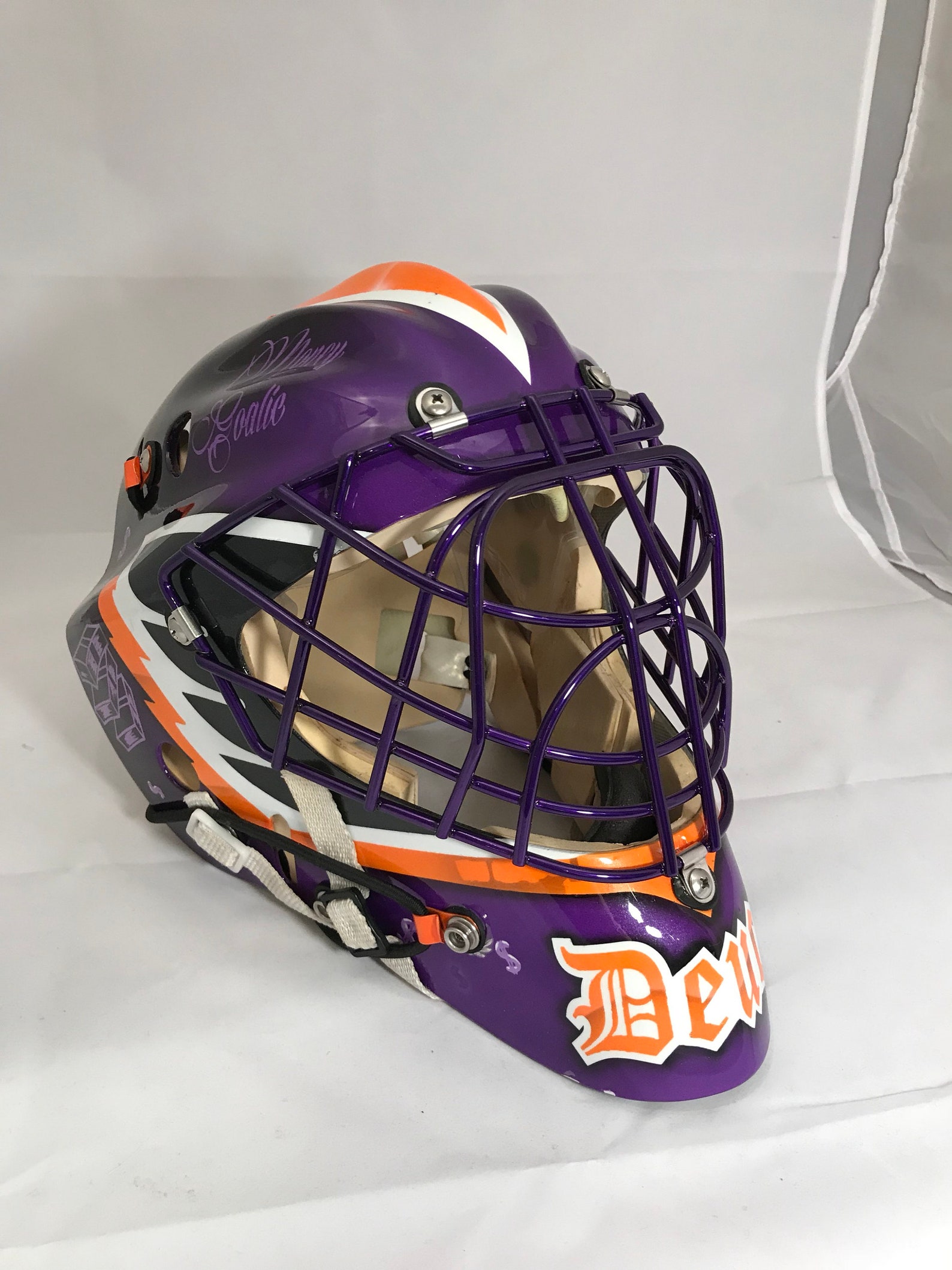 Custom Painted Goalie Masks - Etsy