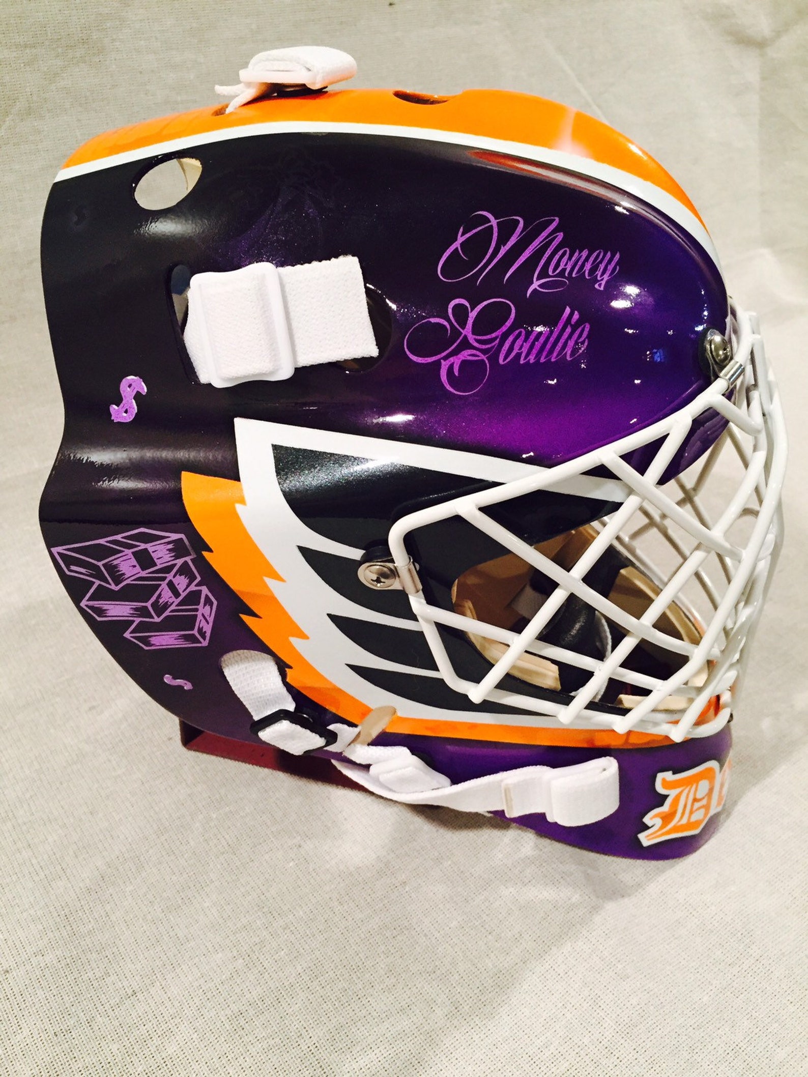 Custom Painted Goalie Masks | Etsy