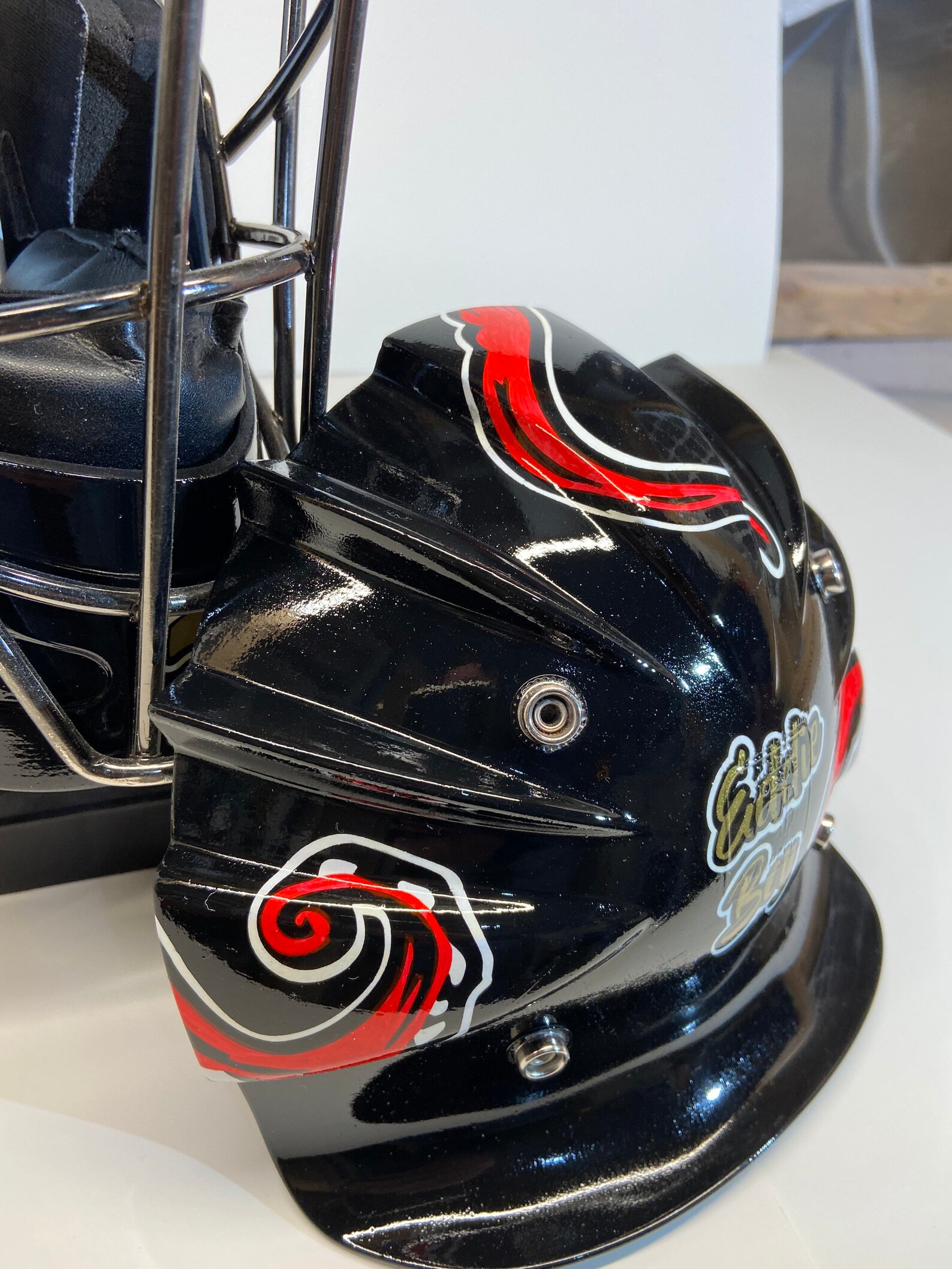 Custom Painted Catchers Helmets - Etsy