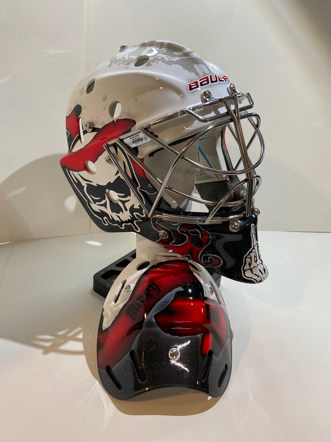 Custom Painted Goalie Masks - Etsy