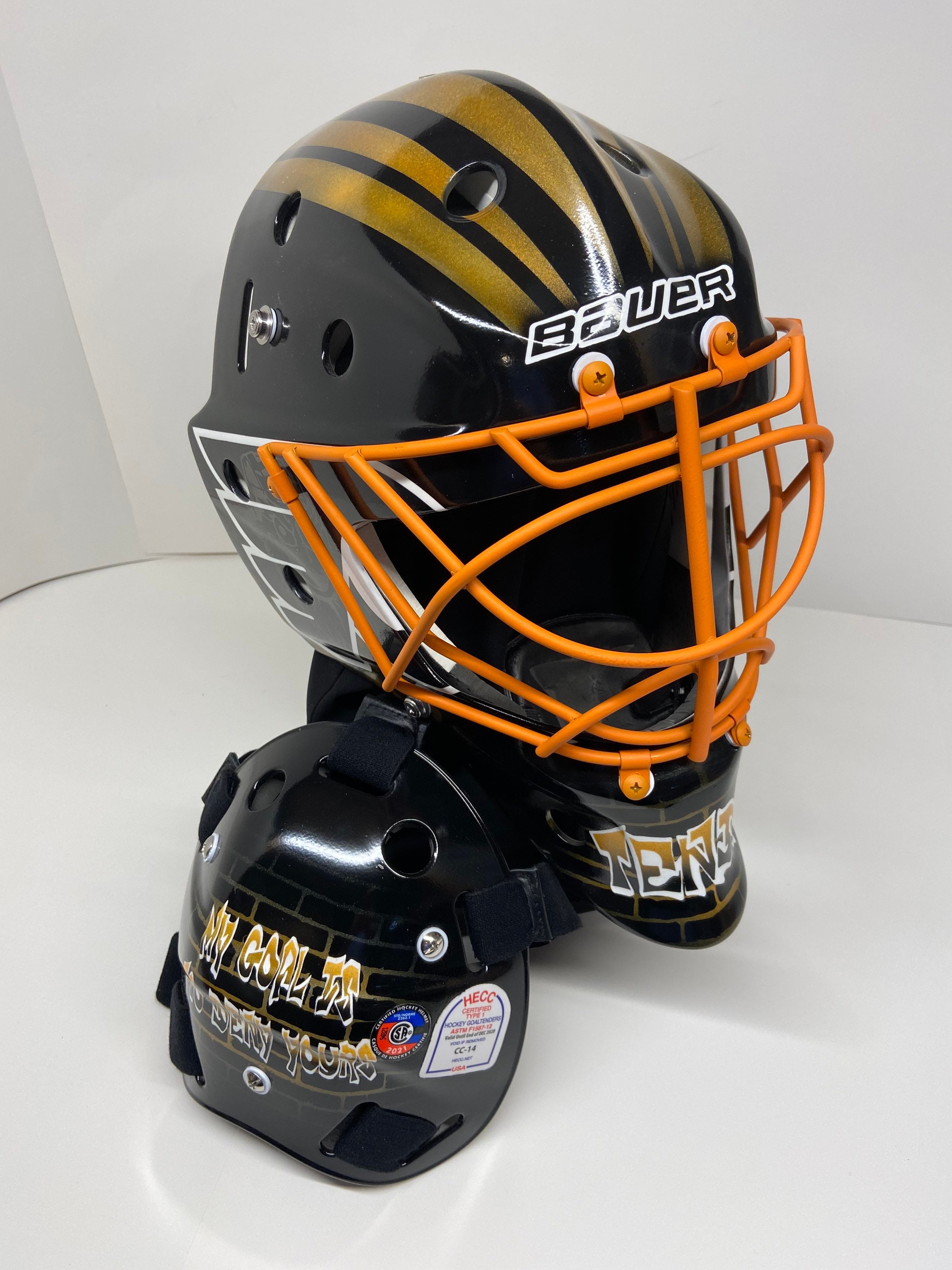 Custom Painted Goalie Masks - Etsy