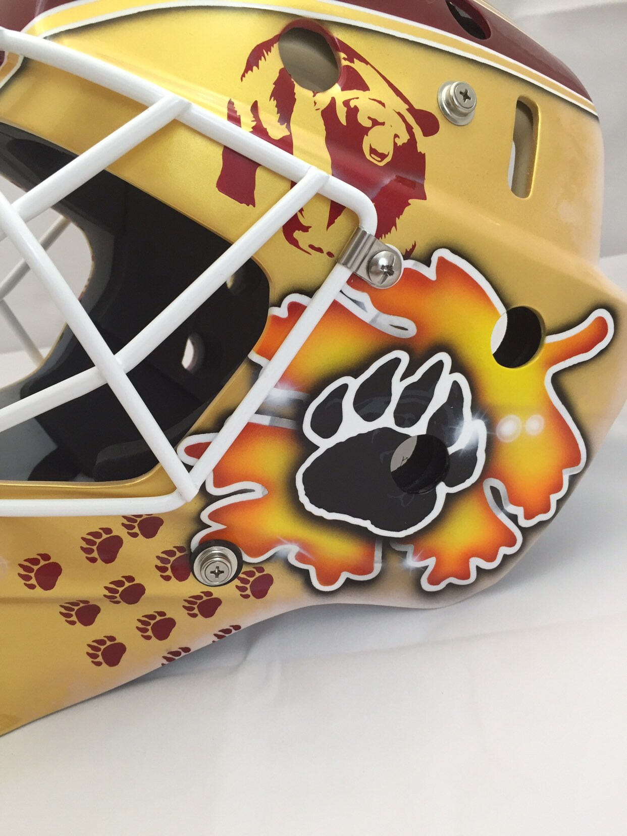 Custom painted goalie masks | Etsy