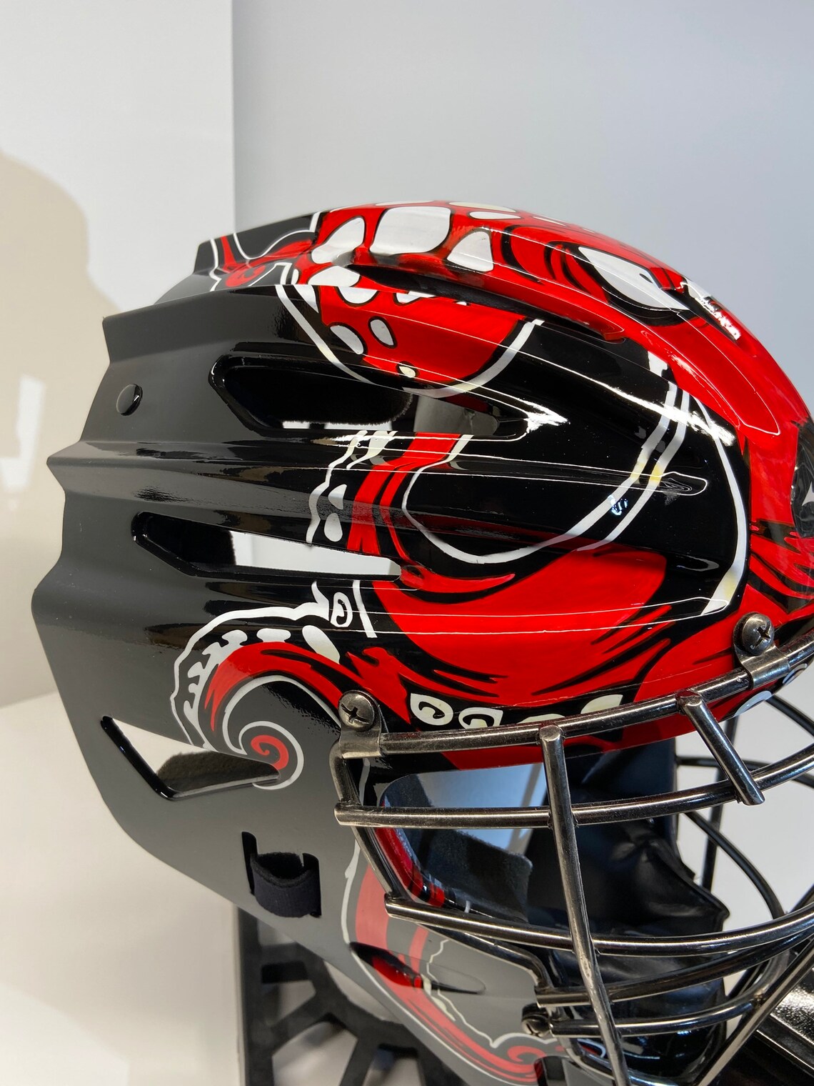 Custom Painted Catchers Helmets - Etsy