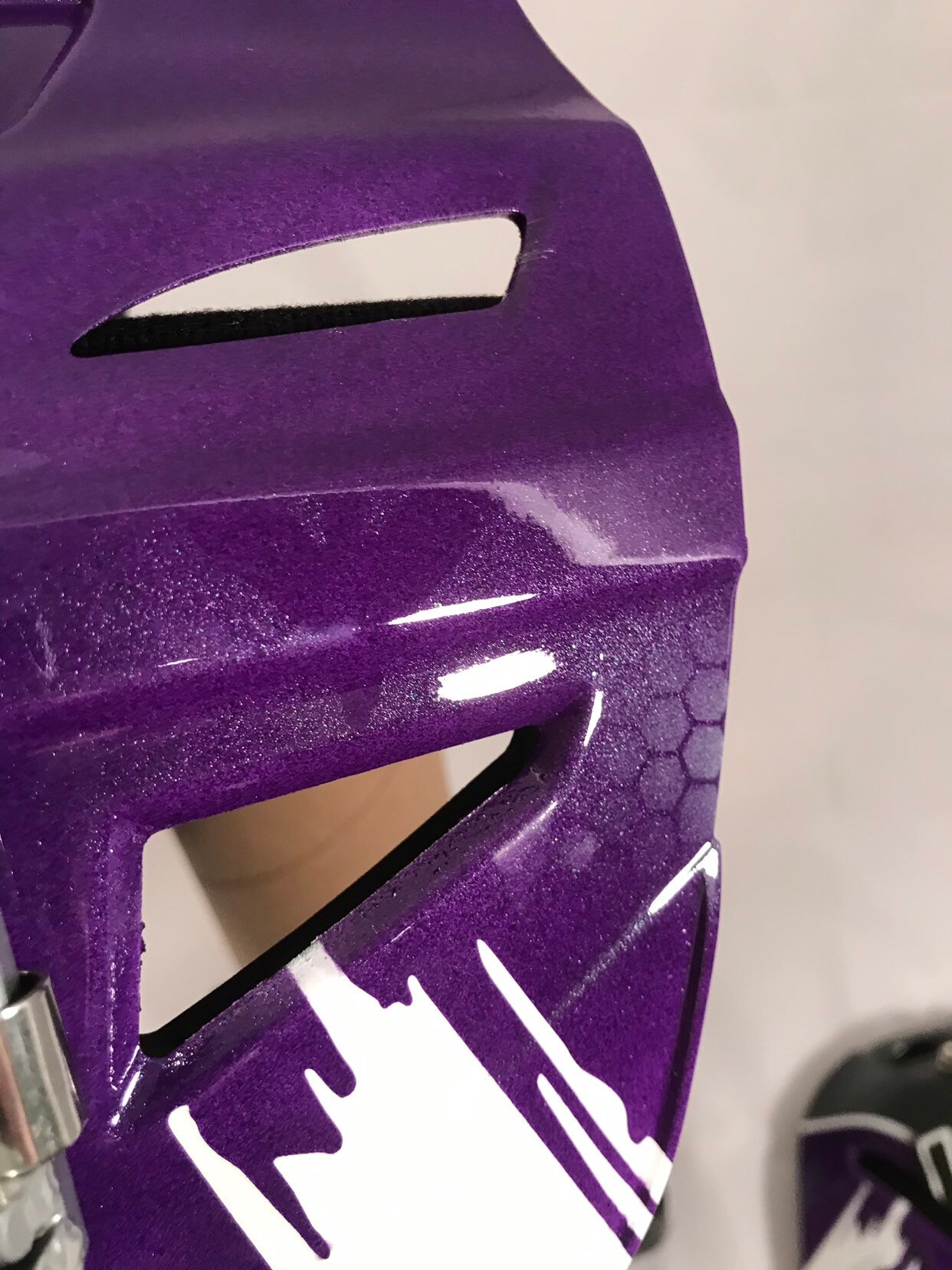 Custom painted catchers helmets | Etsy