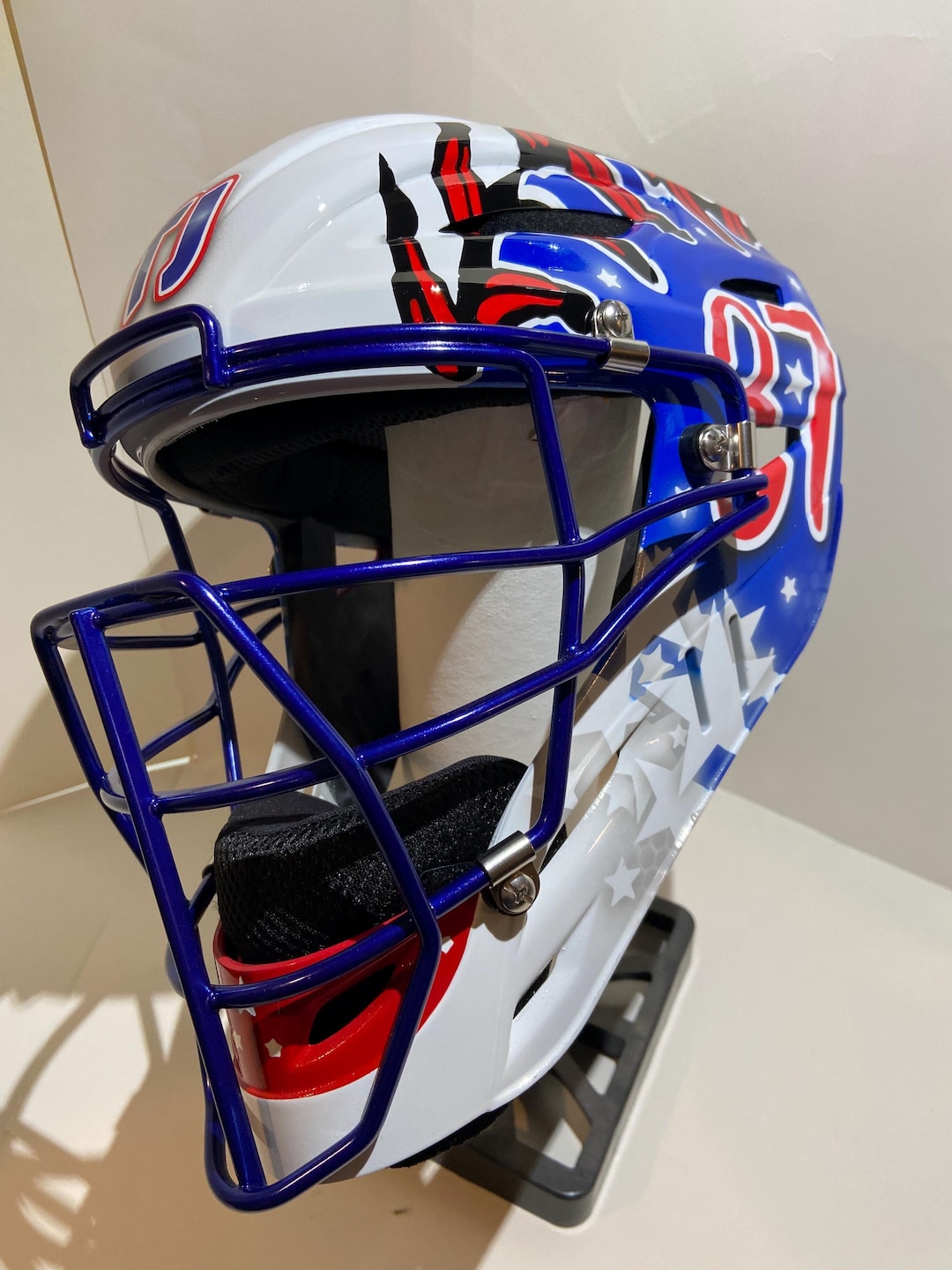 Custom Painted Catchers Helmets - Etsy