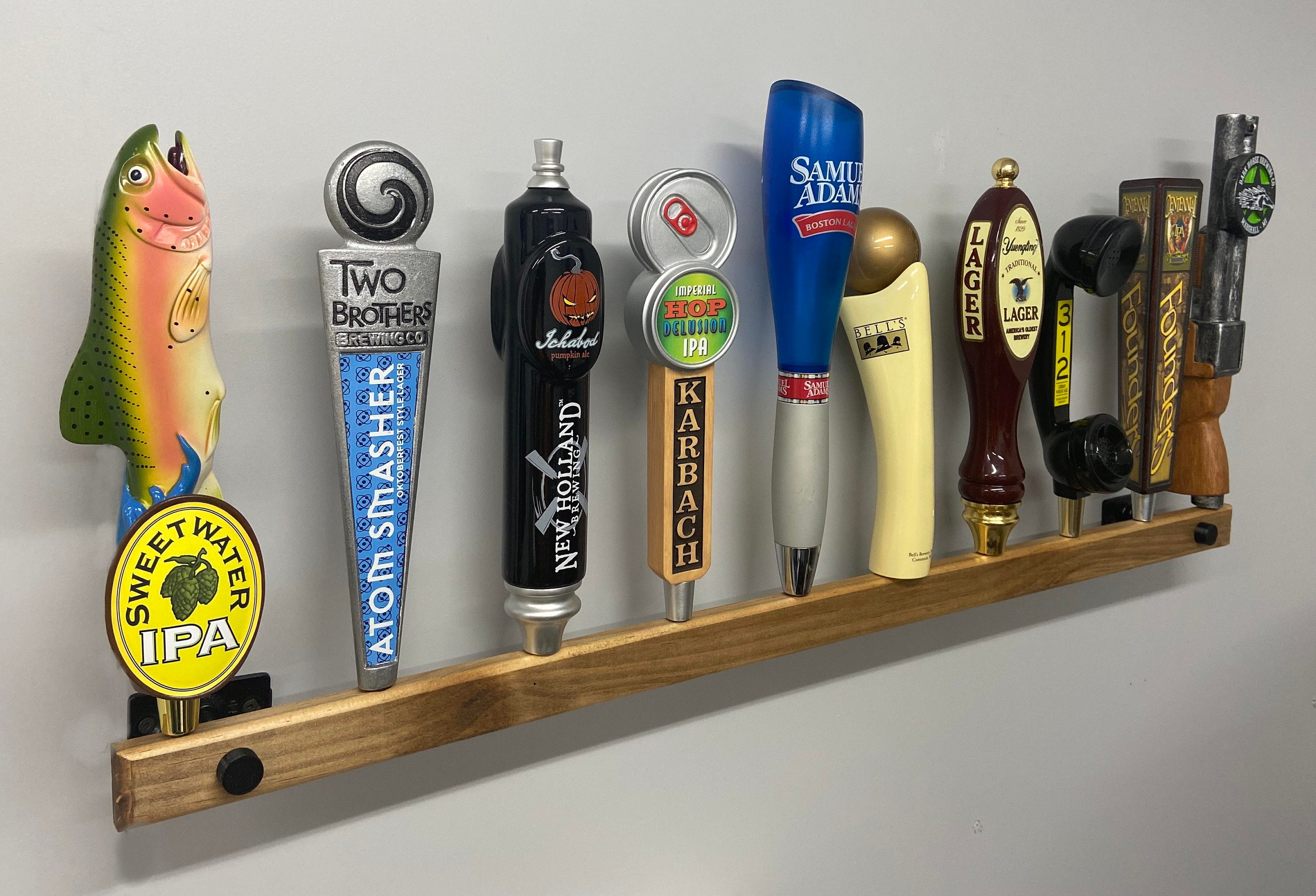Tap Handle Wall Display stand Off Holds 10 Tap Handles - Etsy