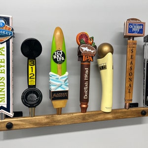 Tap Handle Wall Display stand Off Holds 7 Tap Handles - Etsy