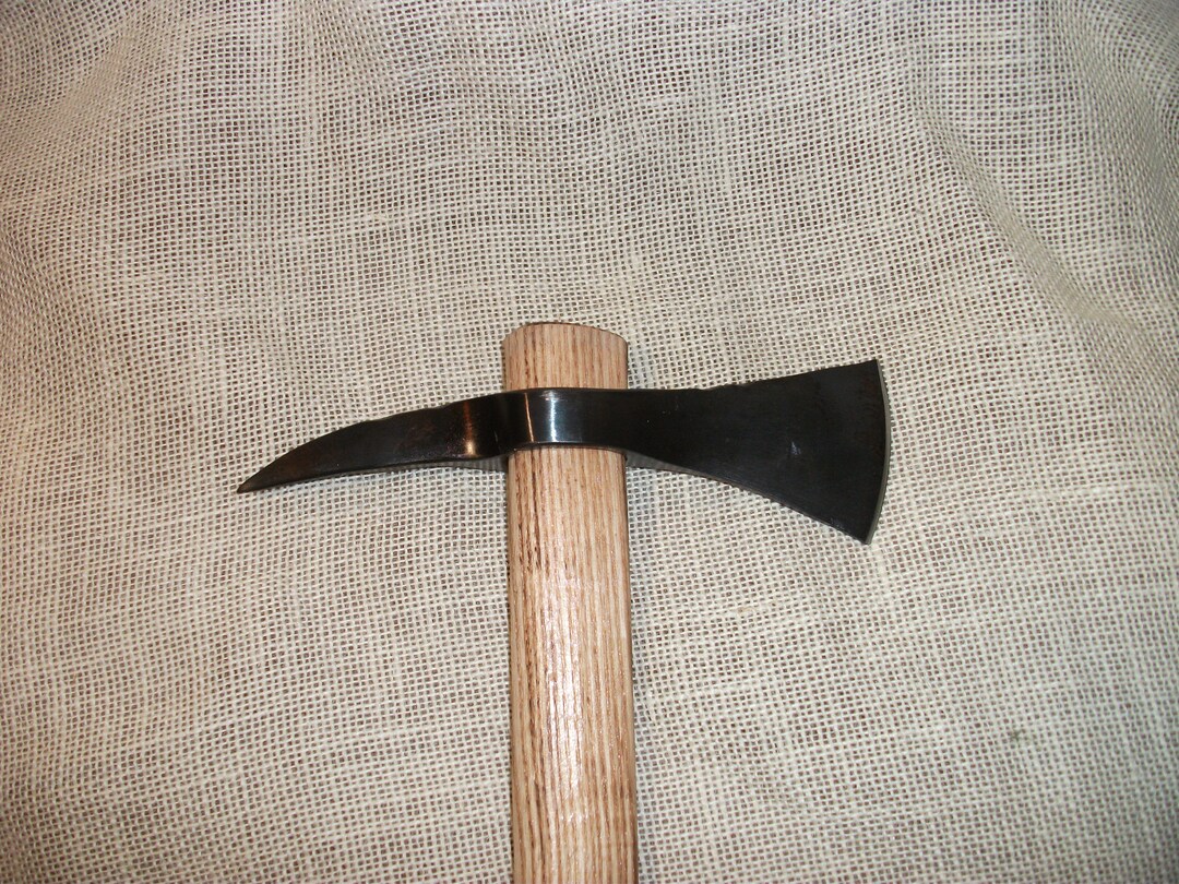 Hickory Handled Hand Forged Spike Tomahawk, Handmade Tomahawk, Custom ...
