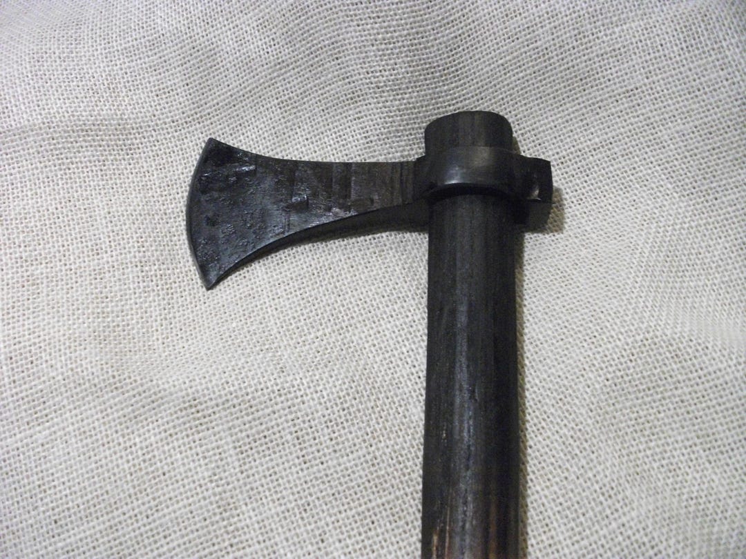 Hickory Handled Hand Forged Tomahawk, 4140 Steel, Handmade Axe, Custom ...