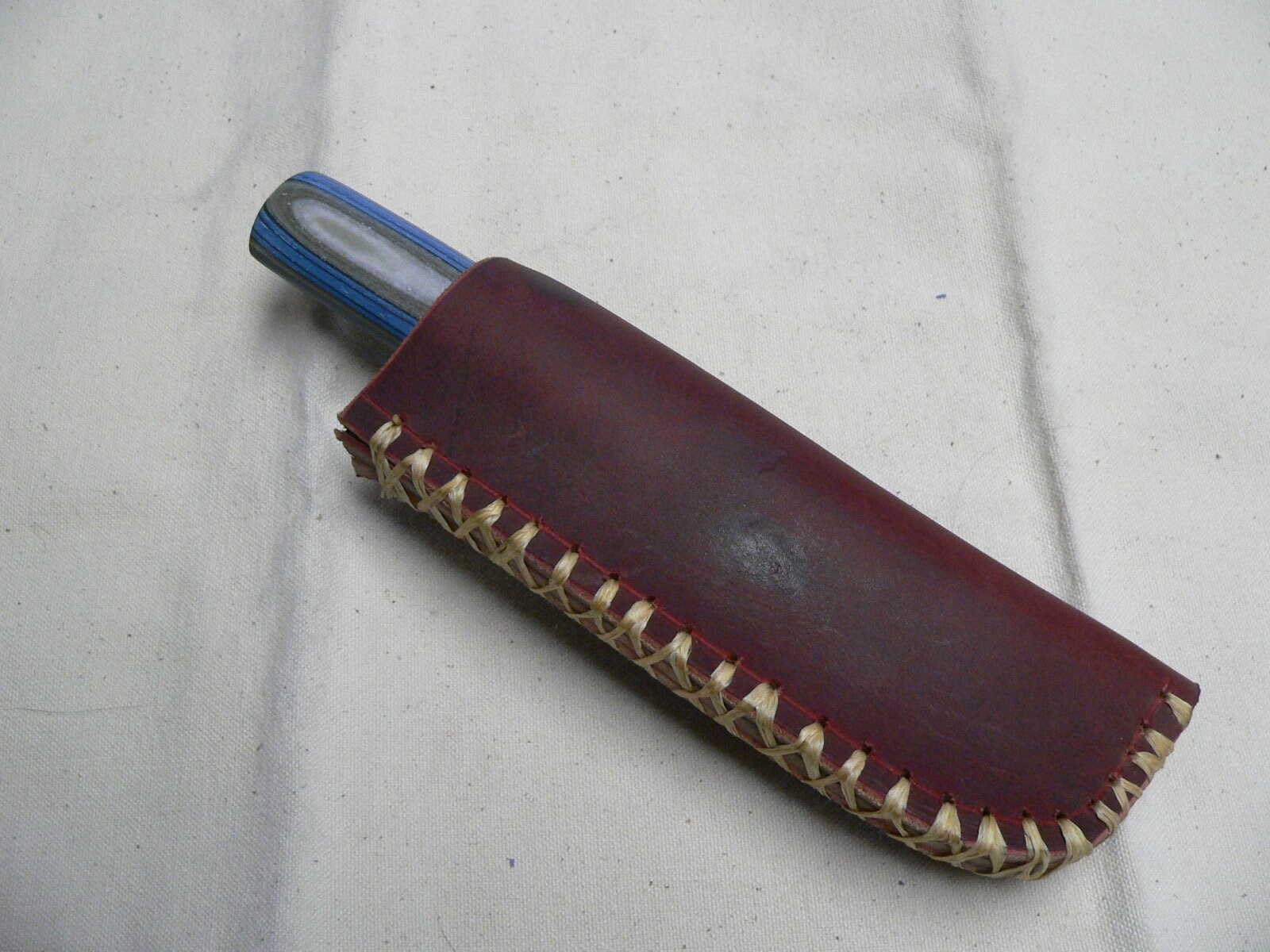 Custom Paper Micarta Handled, Hand Forged, Fixed Blade Knife, Custom ...