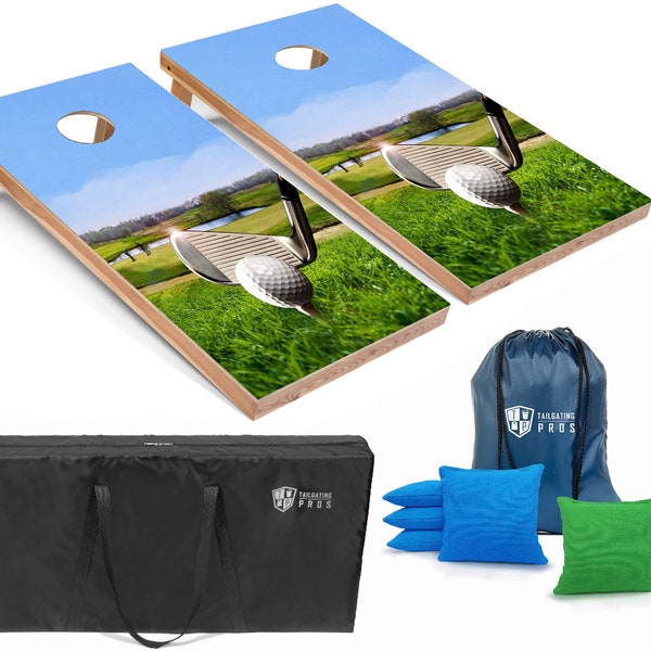 Golf Cornhole - Etsy