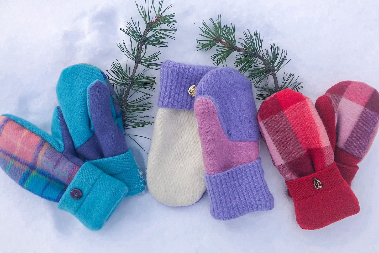 Smittens - Upcycled Wool Sweater Mittens Pattern and Instruction ...