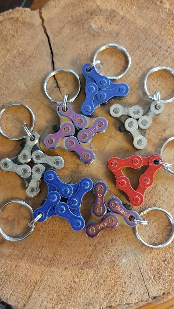 Bike Chain Keychain | Etsy