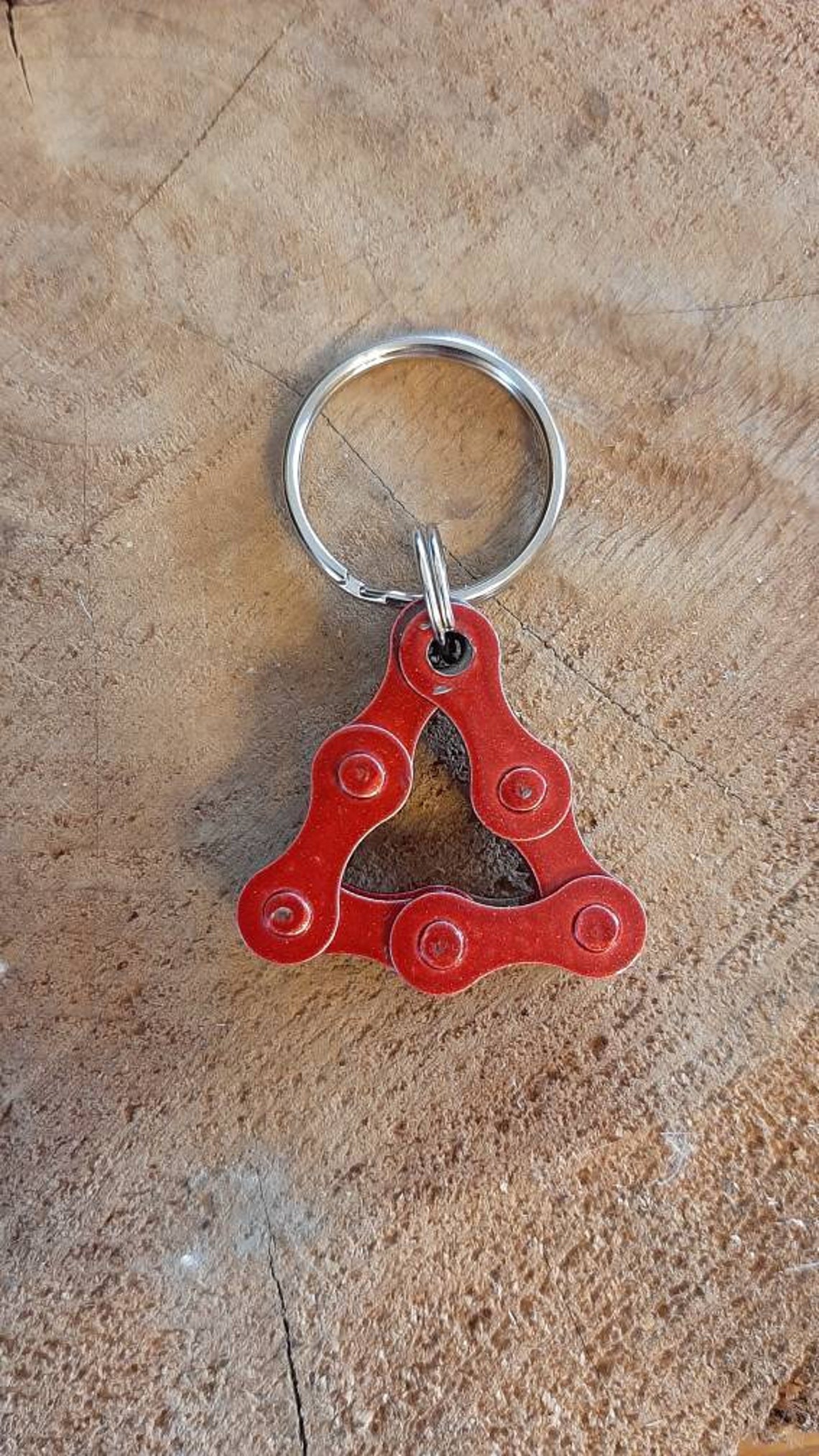 Bike Chain Keychain | Etsy