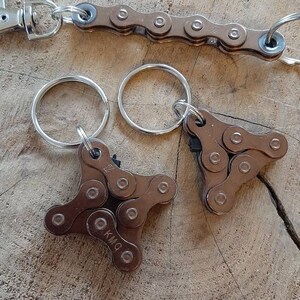 Bike Chain Keychain - Etsy