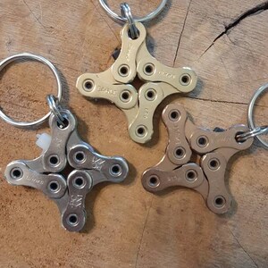 Bike Chain Keychain - Etsy
