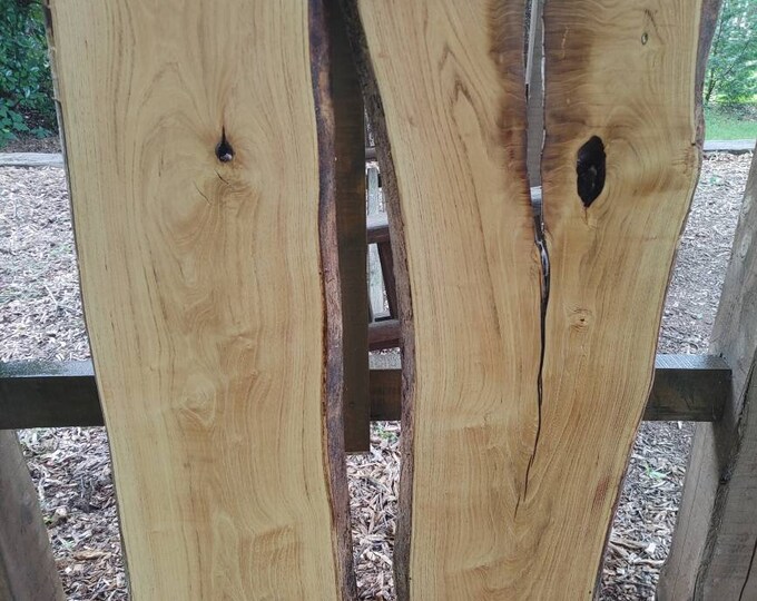 Black Locust Slabs (live Edge) River Table Set (thick Slabs) Unfinished ...