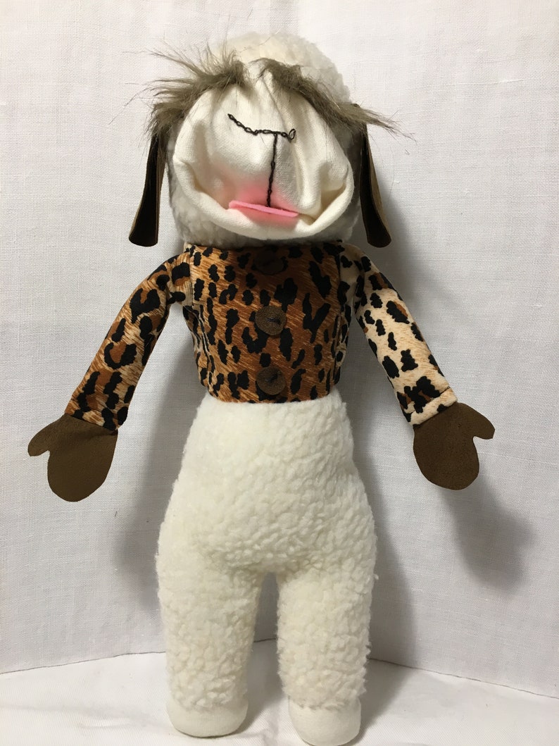 Leopard Tee Lamb Chop Puppet - Etsy