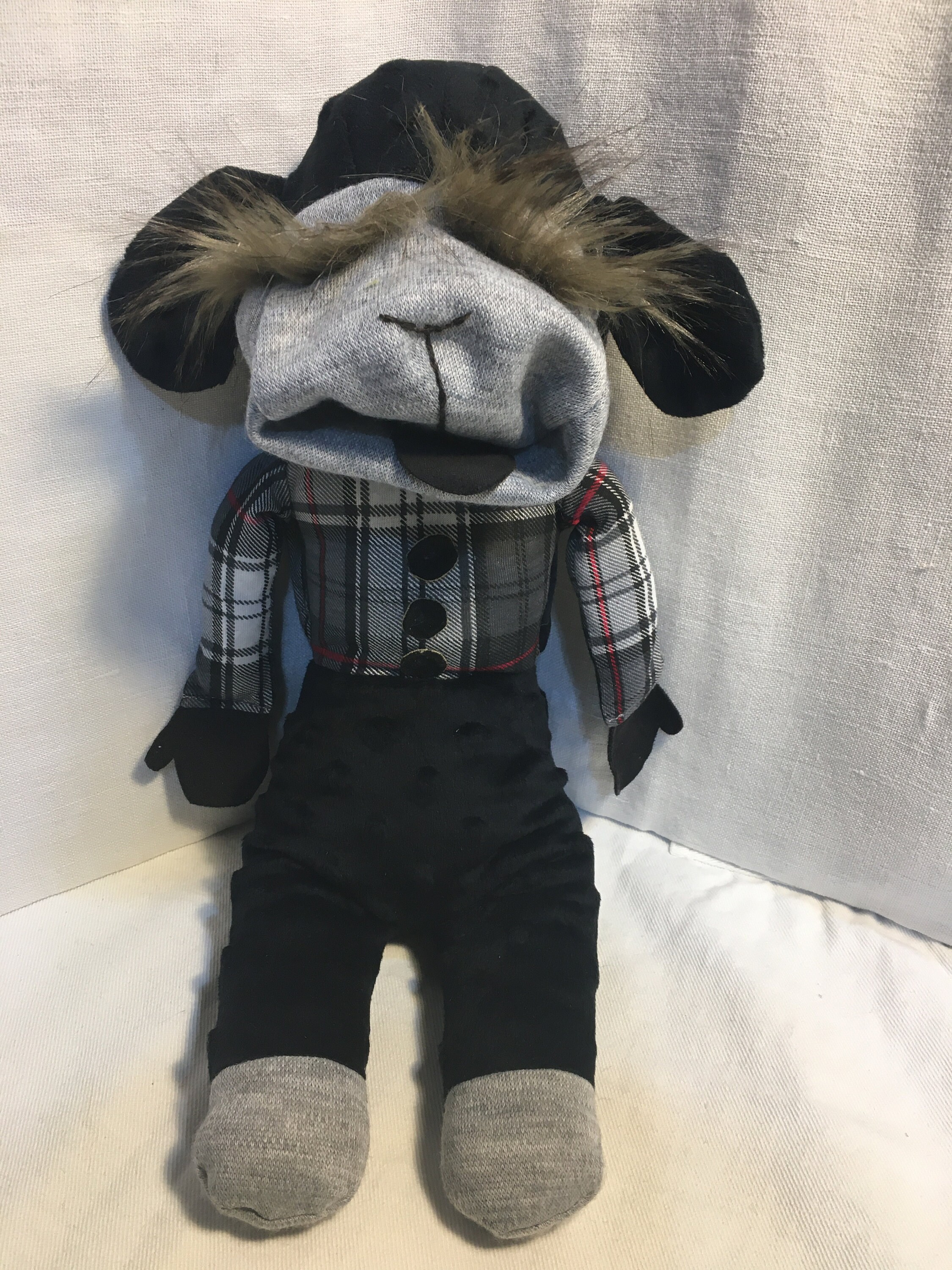 Minky Lambchop Puppet - Etsy