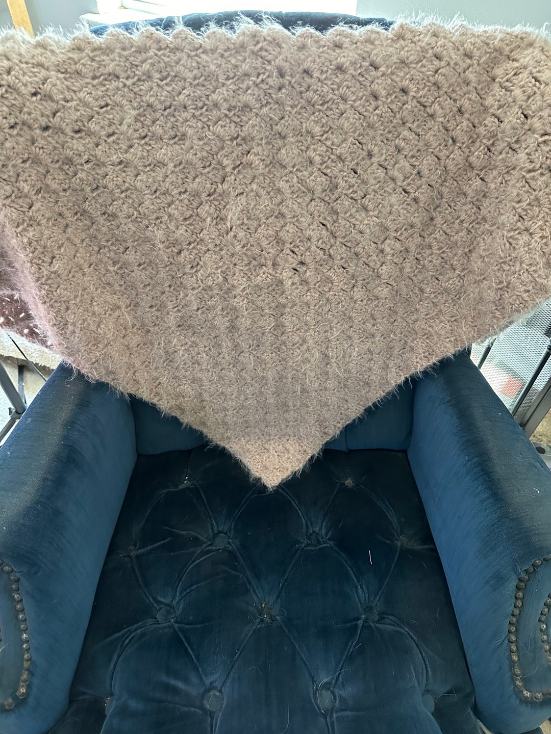 Soft Pink Warm and Fuzzy Shawl, Size Small to Medium - Etsy