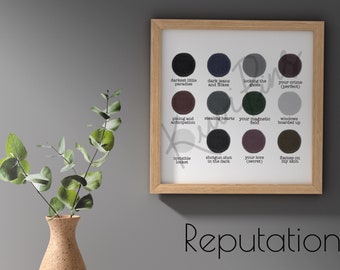 1 Speak Now Taylor Album Cover Color Palette Digital Download - Etsy