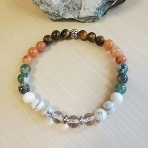 ENNEAGRAM CRYSTAL BRACELET Type Three - the Achiever **balance Strength ...