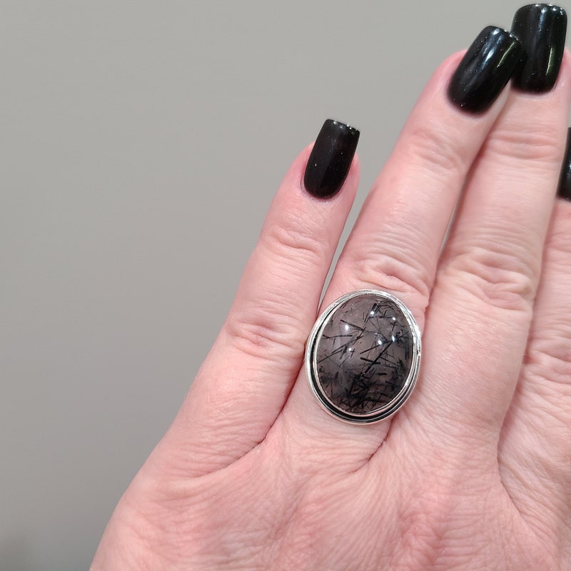 Natural Stone Ring - Etsy