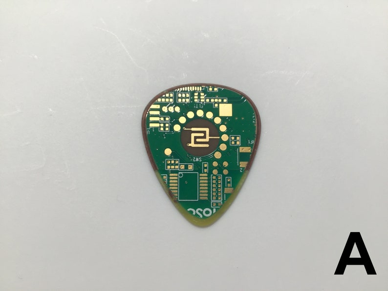 Handmade Recycled Gold Plated Circuit Board Guitar Picks - Etsy