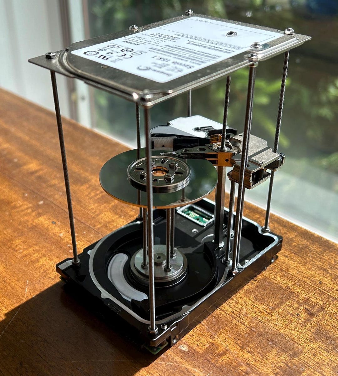 Deconsructed Exploded View Hard Disk Drive Desk Art Fidget Object - Etsy