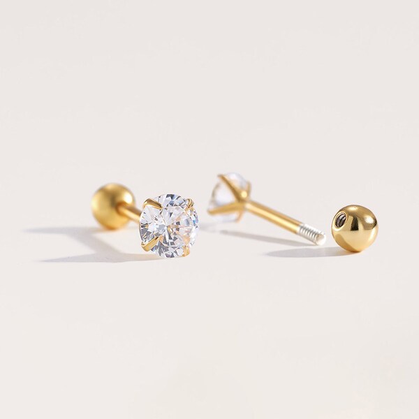 Screw Back Earrings - Etsy