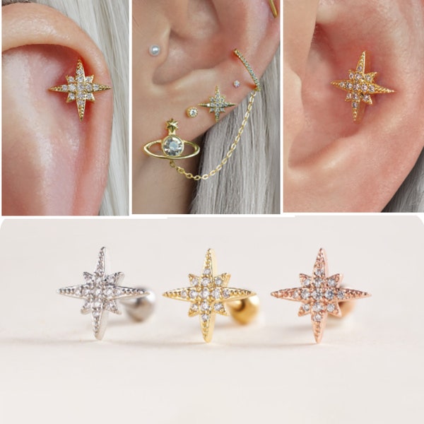 Helix Earring - Etsy