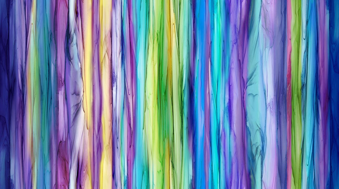 Purple Multi Stripe Ombre, Infatuation by Deborah Edwards and Melanie ...