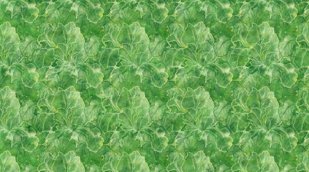 Infatuation Green Iris Texture by Deborah Edwards and Melanie Samra - Etsy