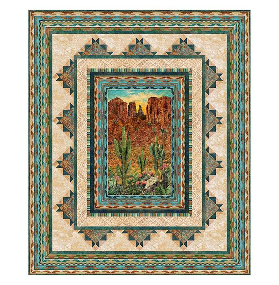 Sedona View Spirit (pattern Only) for Stonehenge by Northcott - Etsy
