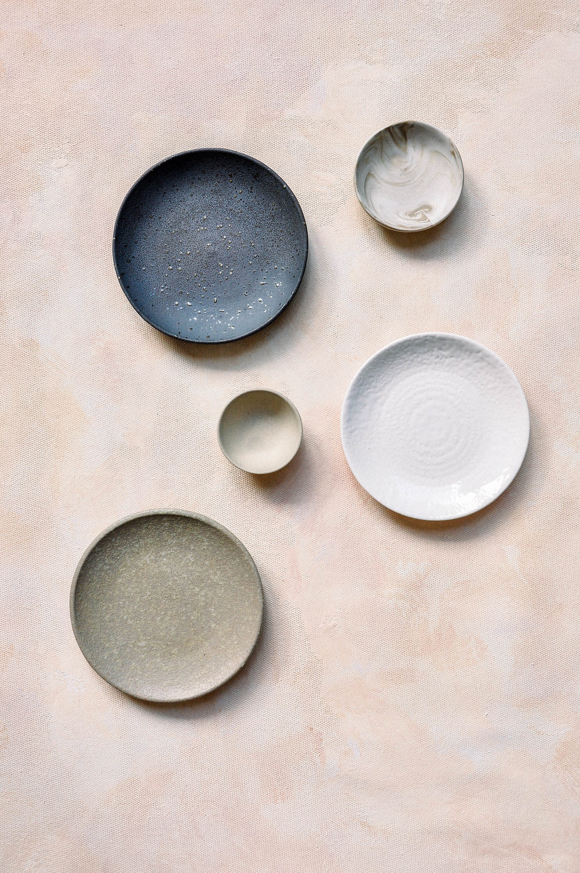 Hand Painted Rollable Styling Surface Mat, Canvas Flat Lay Photo ...