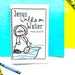 Jesus Walks on Water // Printable Book About Jesus' Miracle Walking on ...